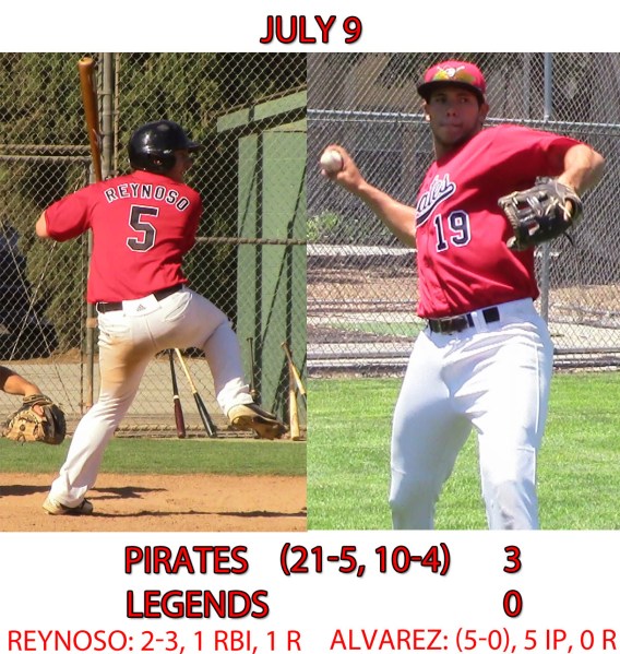 Pirates Conquer Legends – Inland Valley Baseball Association